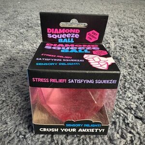 Toys | Nwt Pink Diamond Squeeze Ball | Poshmark
